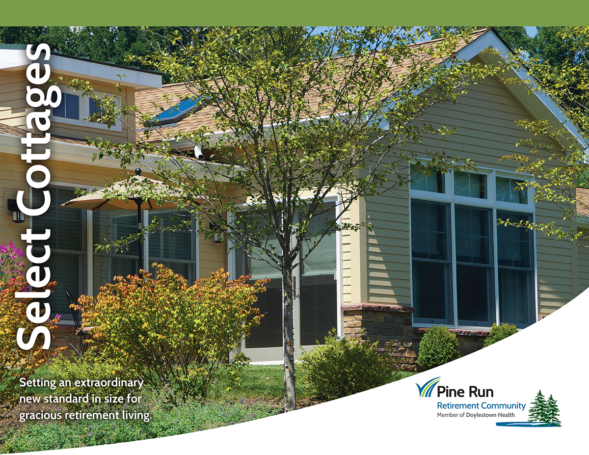 Senior Living Community Brochure System - Pritchard Design