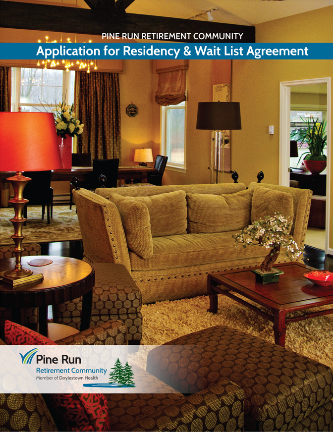 Senior Living Community Brochure System - Pritchard Design